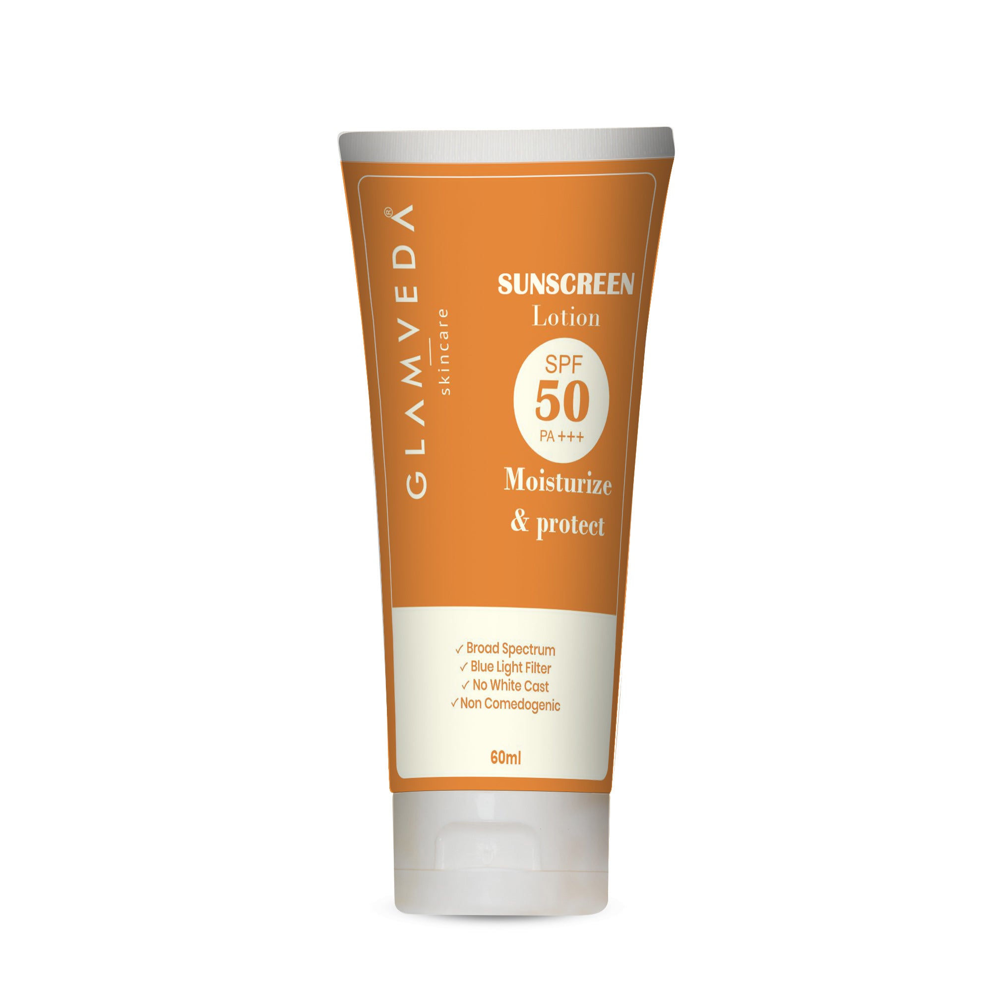 Glamveda Hybrid Sunscreen Lotion Spf 50 PA+++ | Ultra lightweight ...